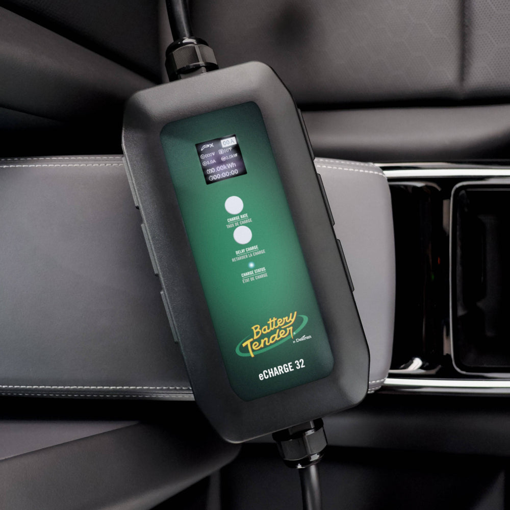 eCharge 32 AMP, Level 1+2 Portable Electric Vehicle Charger | Battery ...