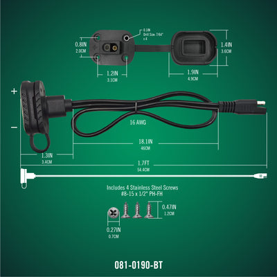Quick Disconnect Cable Mount | Battery Tender®