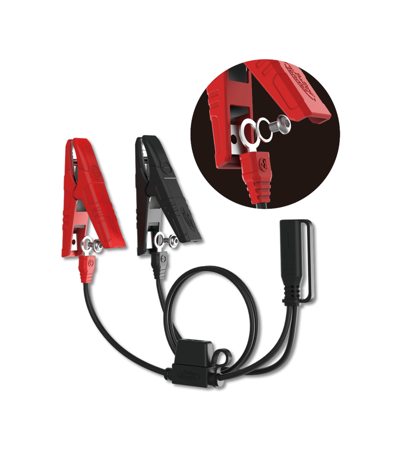 Alligator Clip and Ring Terminal Combo with Quick Disconnect | Battery ...