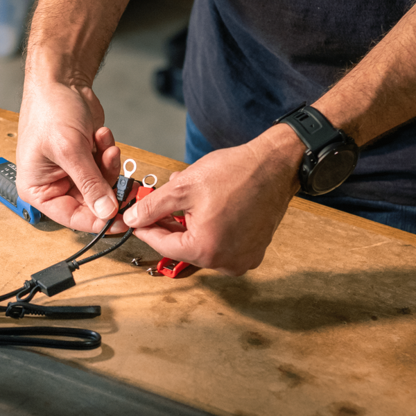 Alligator Clip and Ring Terminal Combo with Quick Disconnect | Battery Tender®