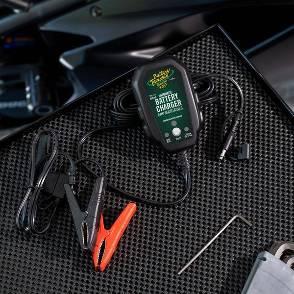 Battery Tender Junior 800mA 12V Selectable Chemistry Battery Charger ...