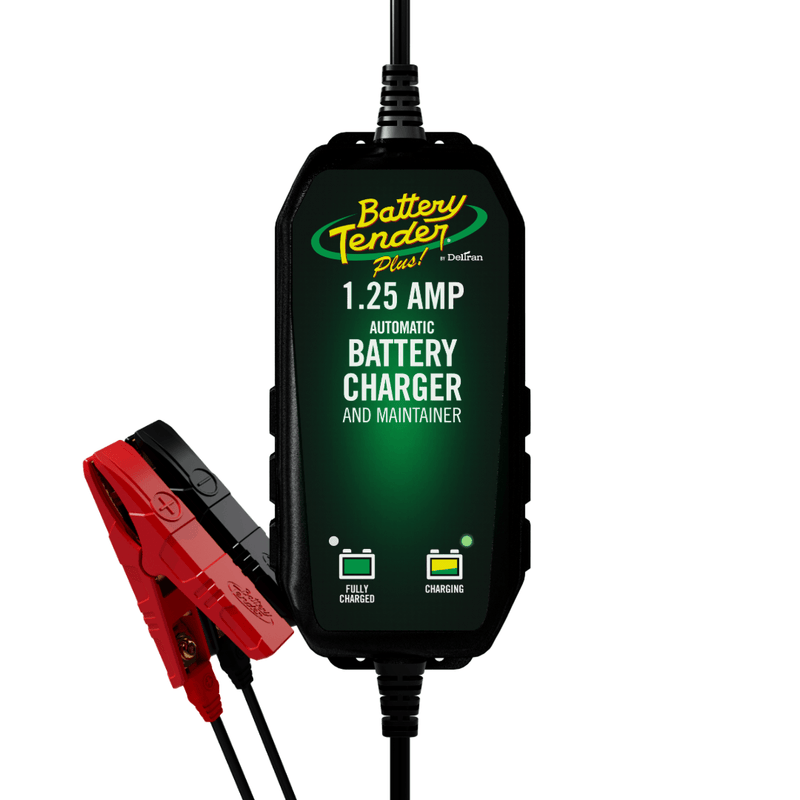 Battery Tender Plus 1.25 AMP 12V Battery Charger and Maintainer ...