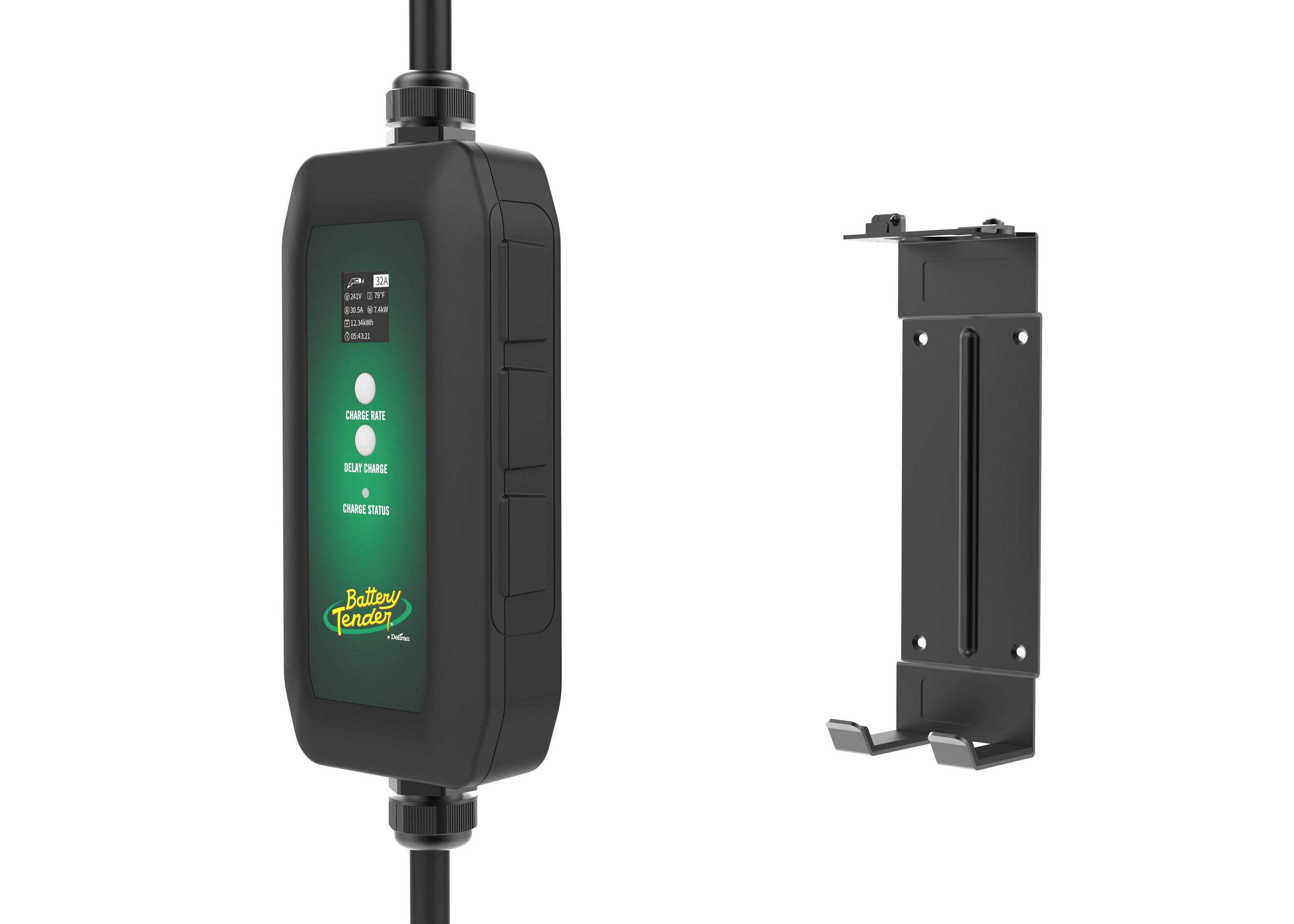 eCharge 32 AMP, Level 1+2 Portable Electric Vehicle Charger | Battery ...